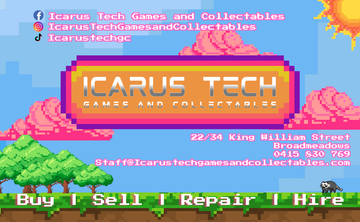 Icarus Tech Games and Collectables – Icarus Games and Collectables