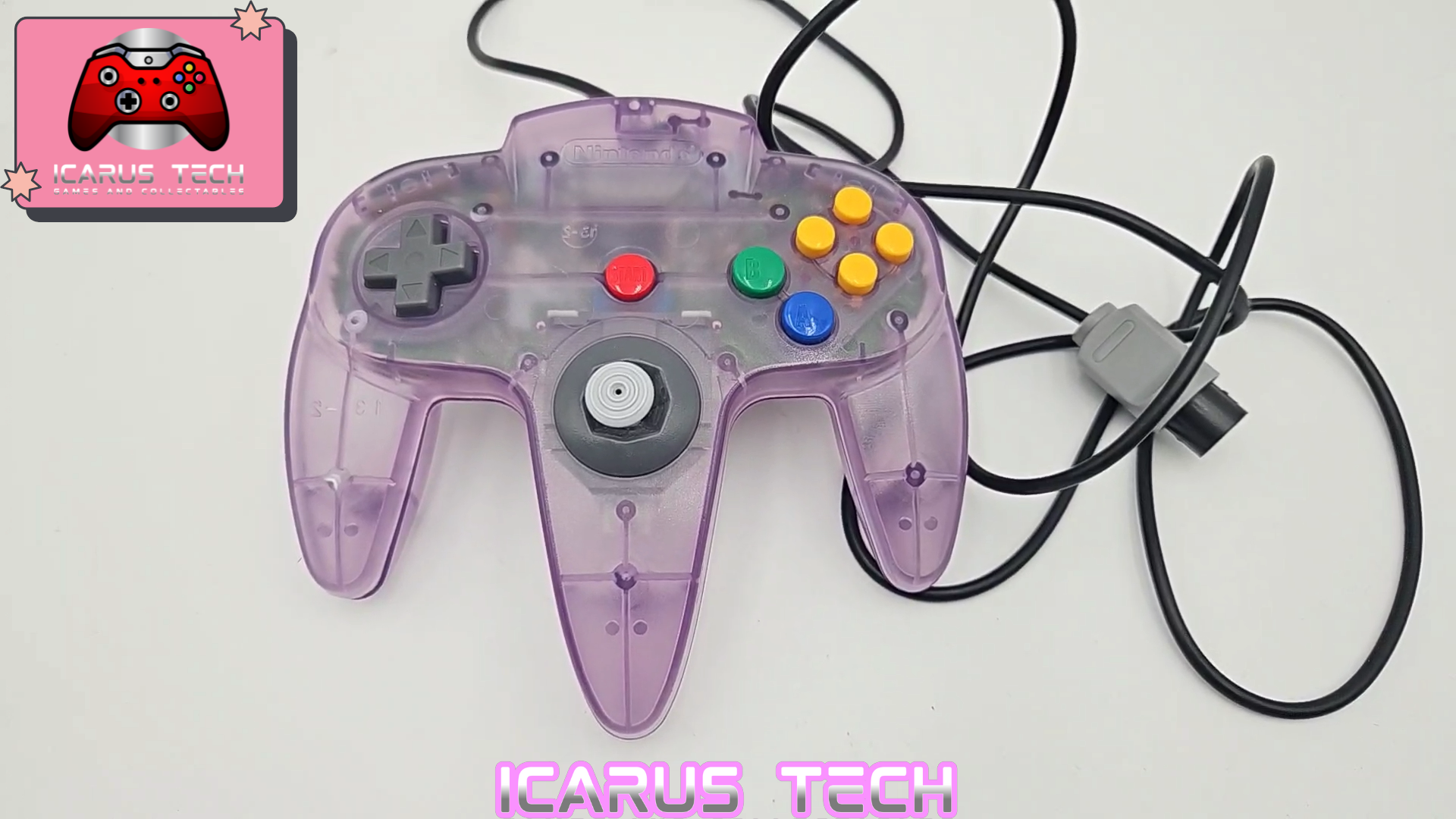 Nintendo 64 Atomic Purple Controller | N64 – Icarus Games and Collectables